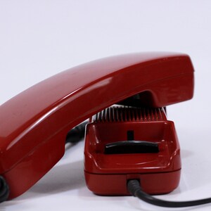 Vintage Wall Red Push Button Telephone K Fe Ap 381 Made in - Etsy