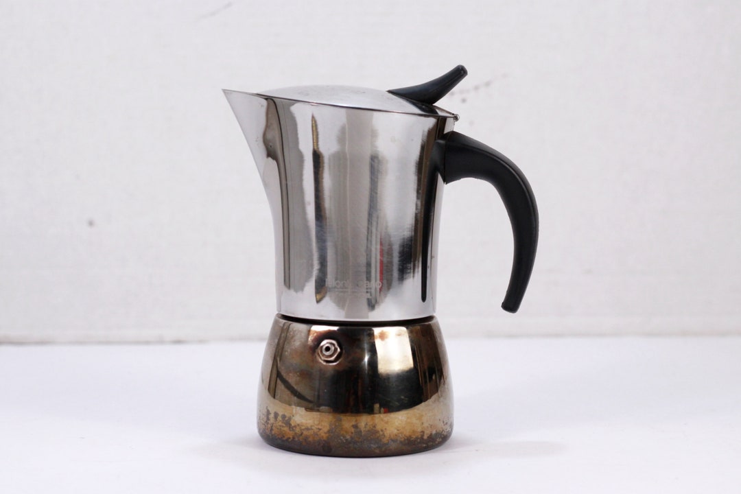 Vintage Gat Inox Espresso Maker: 6-cup Italian Coffee Pot - Etsy