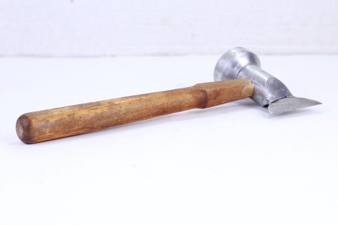 Vintage Butcher Cleaver: Meat Chopper Axe With Hammer - Etsy