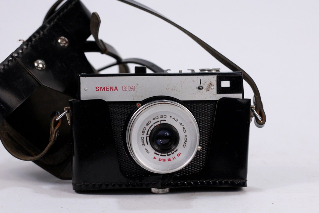 Vintage Smena 8 Camera Lomo 35mm Film Viewfinder Camera Black and White ...