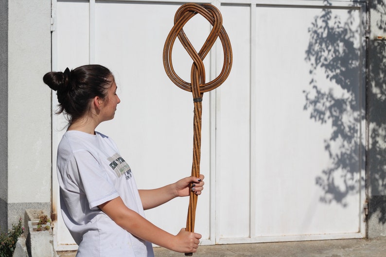 French Vintage Rug Beater Rattan Rug Carpet Beater Wooden - Etsy