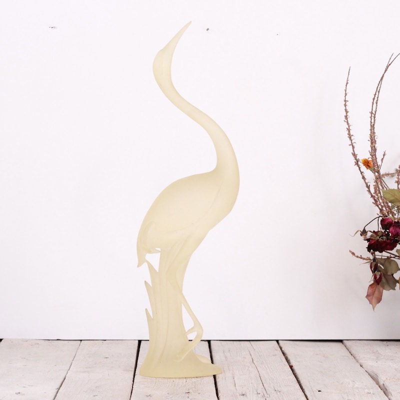Heron Figurine - Etsy