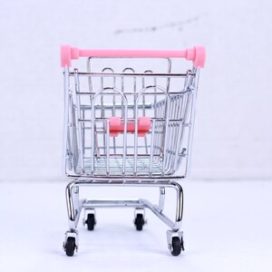 Supermarket Miniature Cart, Dollhouse Decor, 1:12 Scale Mini ...
