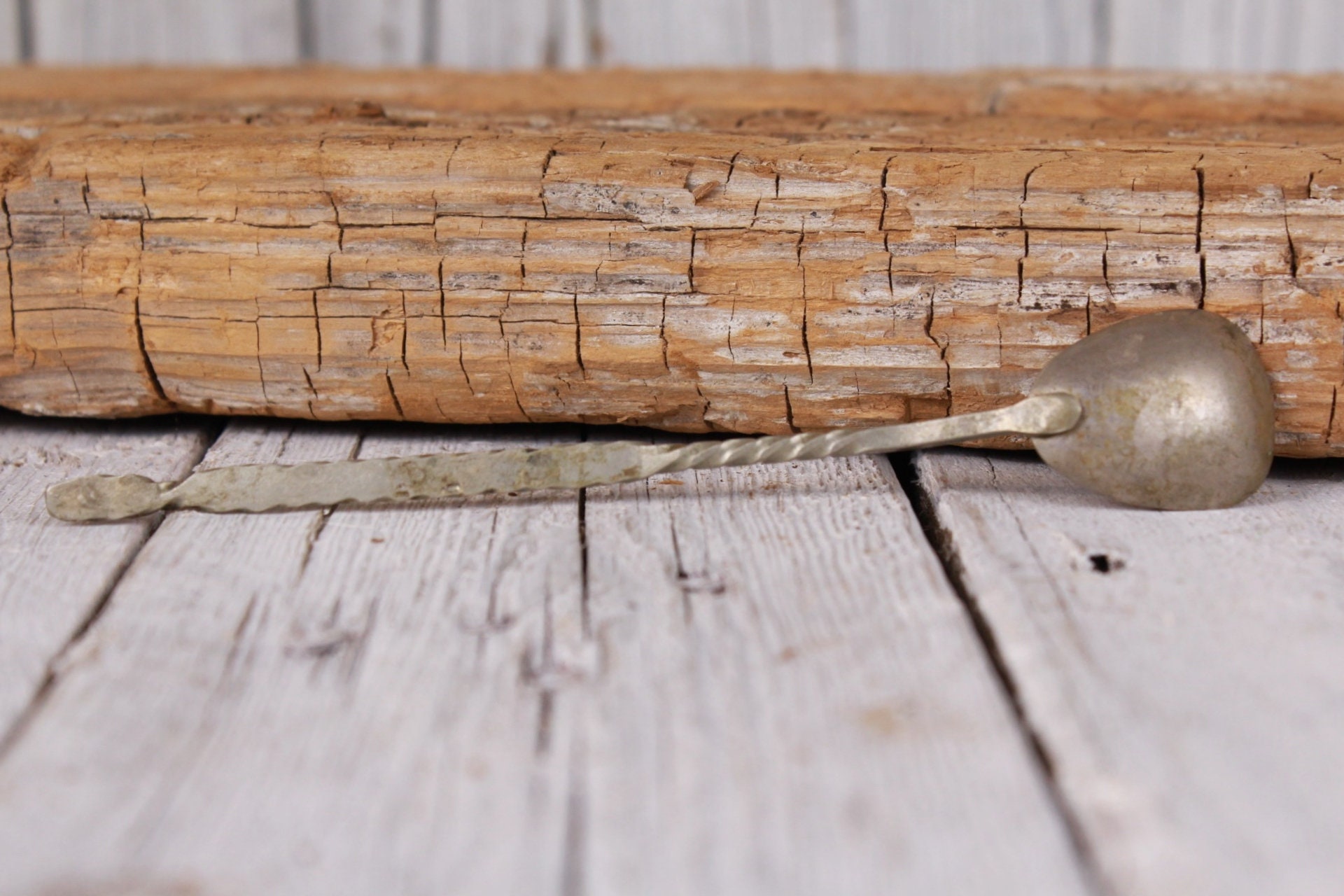 Antique Silver Plated Spoon Twisted Spoon Long Handle Spoon - Etsy UK