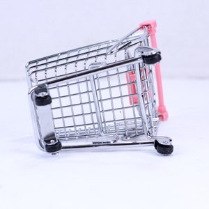 Supermarket Miniature Cart, Dollhouse Decor, 1:12 Scale Mini ...