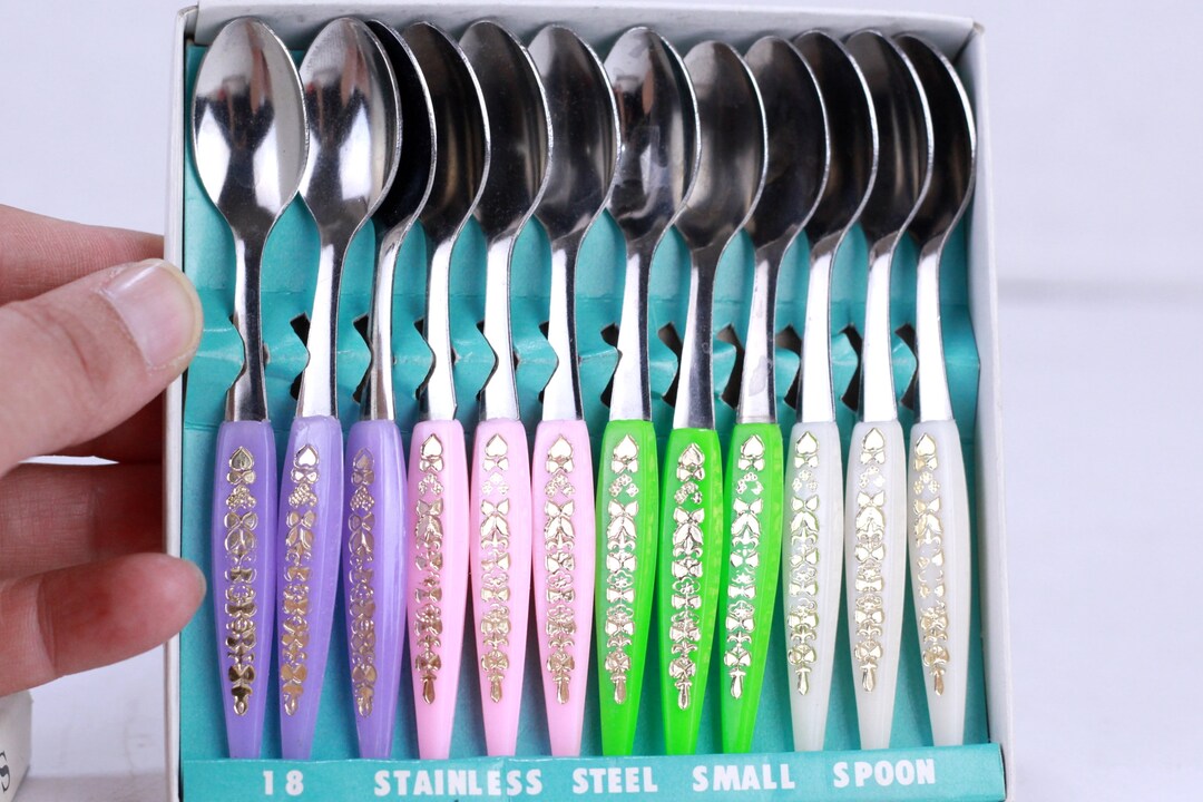 Coffee/tea Spoons - Small Dessert Spoons - Vintage Coffee Spoons ...