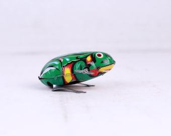 Small Tin Frog - Etsy