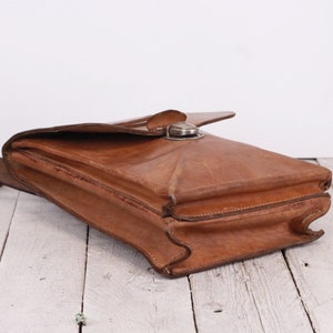 Vintage WW2 Soviet Leather Messenger Bag, Military Map Case - Etsy