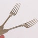 Antique Alpacca Forks Set of Two - Etsy