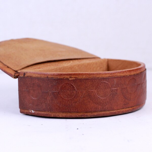 Leather Container - Etsy