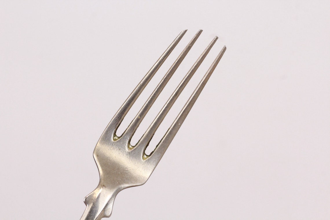 Antique Alpacca Forks Set of Two - Etsy