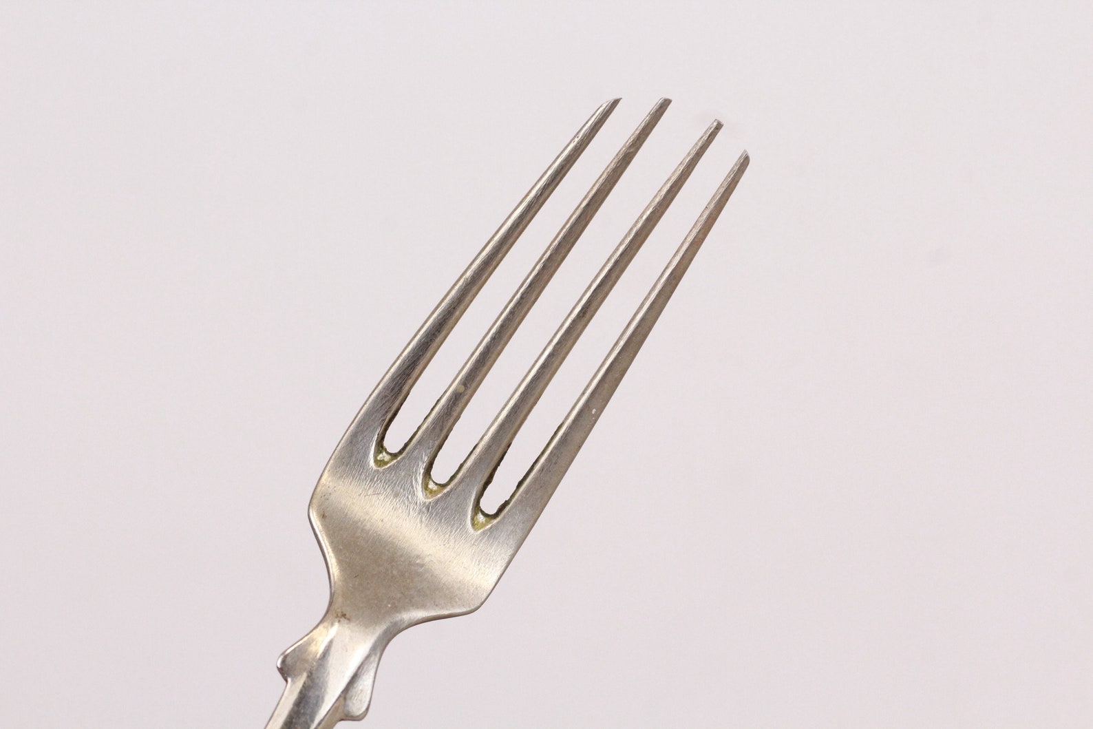 Antique Alpacca Forks Set of Two - Etsy