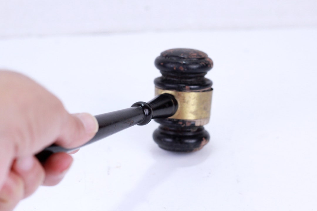 Vintage Judge's Gavel, Judge's Tool, Judicial Equipment - Etsy