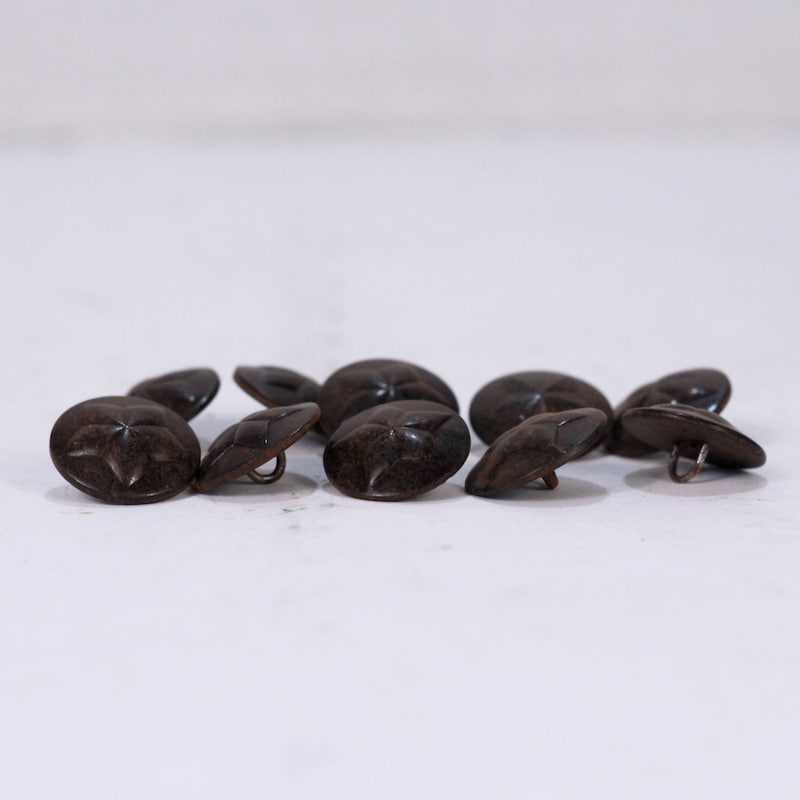 Bakelite Brown Buttons - Etsy