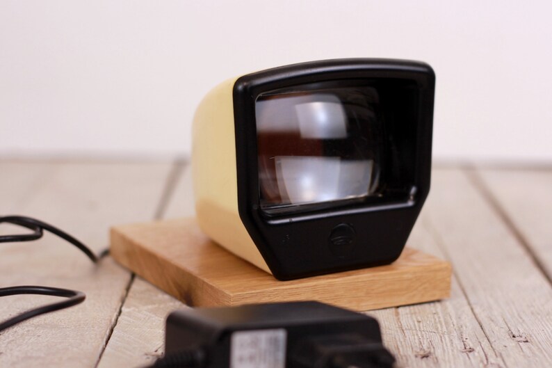 Vintage Desktop Slide Viewer Magnification Electric Lighted | Etsy