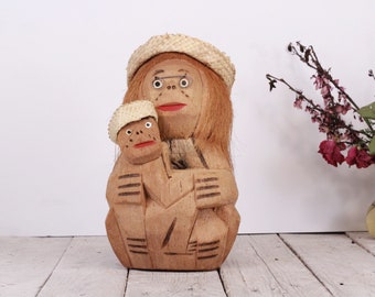 Coconut Monkey - Etsy