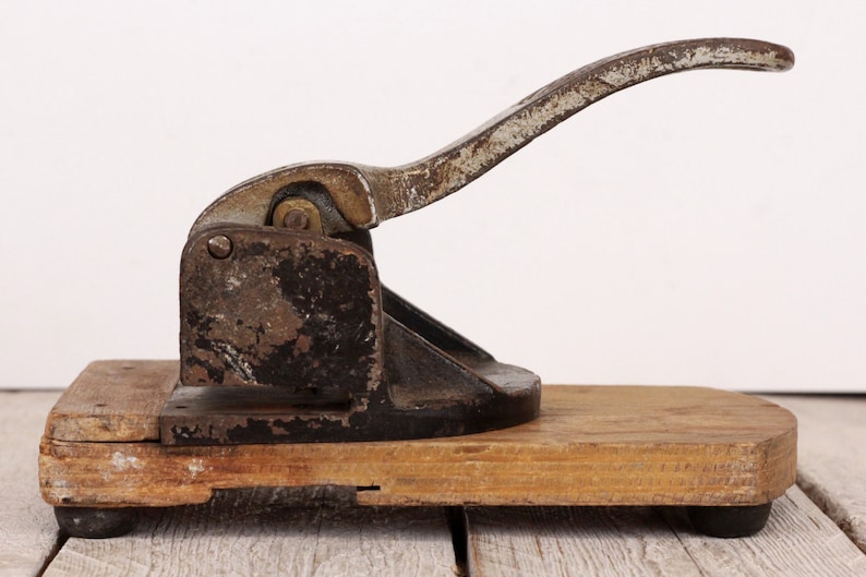 Industrial Vintage Hole Punch Circa 1930s - Etsy