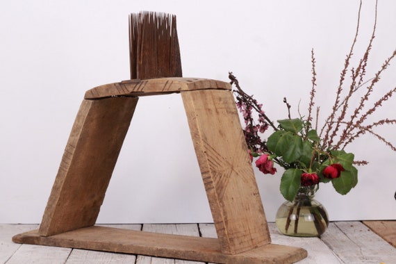 Antique Flax Heckle Hemp Wool Comb Teasel - Etsy