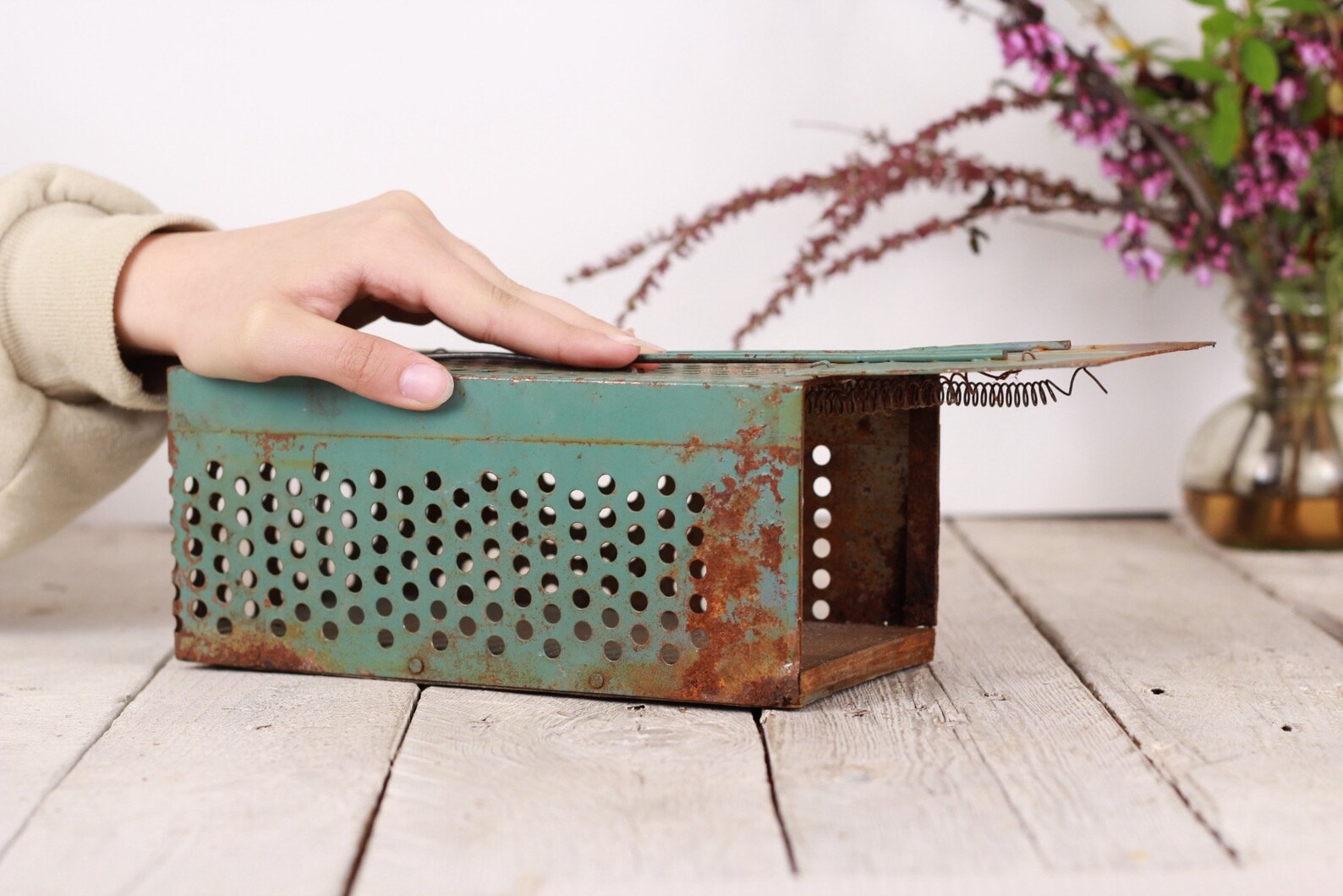 Primitive Metal Mouse Trap | Etsy