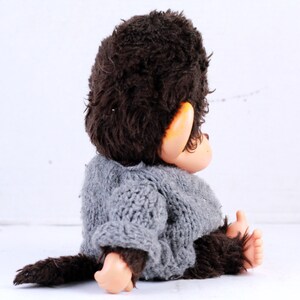 Vintage Monchichi - 1970S Little Monkey - Stuffed Toy Brown ...