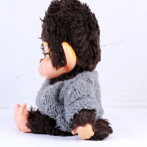 Vintage Monchichi - 1970S Little Monkey - Stuffed Toy Brown ...