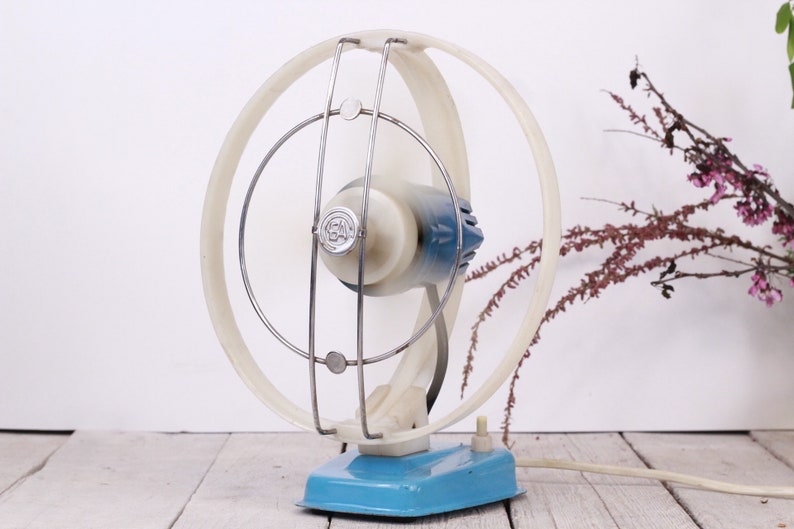 Vintage Electric Desk/wall Fan Mid Century Modern Fan Tip VM 3 - Etsy