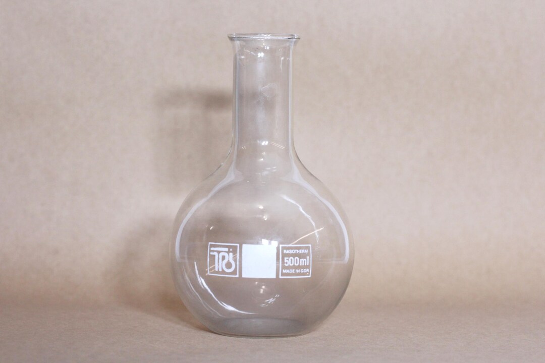 Vintage Laboratory Flask, Bulb, Scientist Glass Beaker, Medical ...