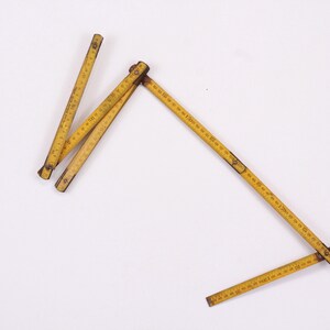 Carpenter Wooden Folding Ruler, Folding Meter - Etsy