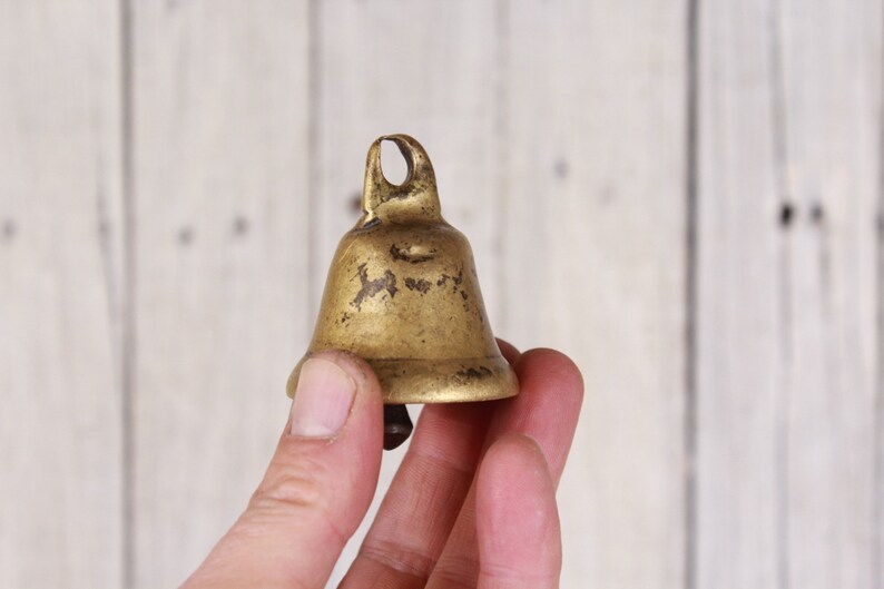 Antique Brass Bell Medium in Size Made in France - Etsy