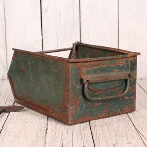 Vintage Industrial Iron Drawer Storage Box With Handle Tools Box - Etsy