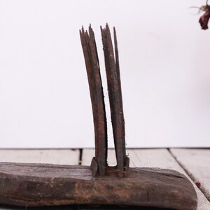 17th Century Flax Heckle, Hand Wool Comb, Teasel, Wooden Body With ...