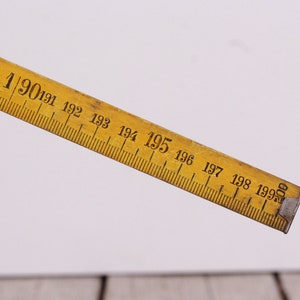 Carpenter Wooden Folding Ruler, Folding Meter - Etsy