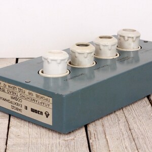 Vintage Set of Ceramic Fuses in Box, Old Electric Fuse, 30A Fuse Holder ...