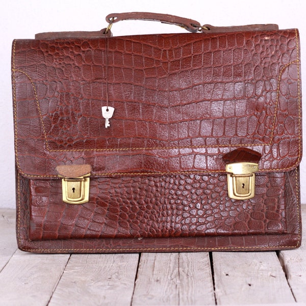 Vintage Briefcase - Etsy