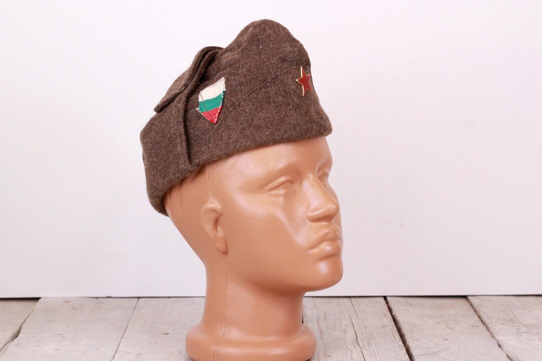 Vintage Wool Ushanka Hat, Soviet Military Style (size M) - Etsy
