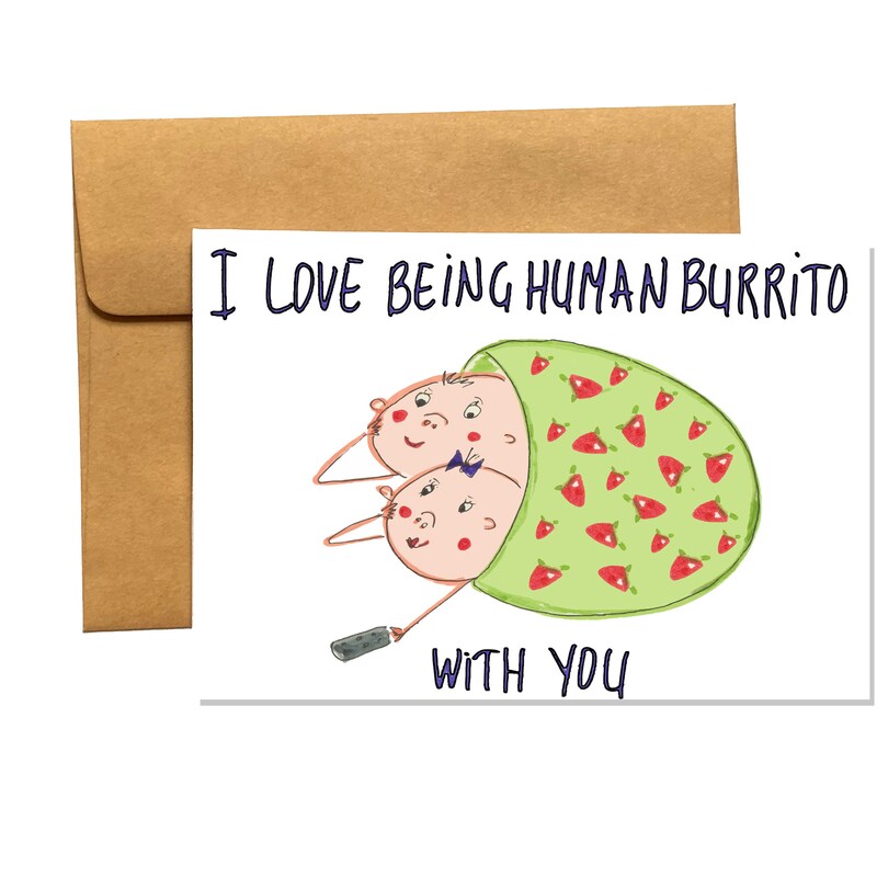 Burrito Card - Etsy