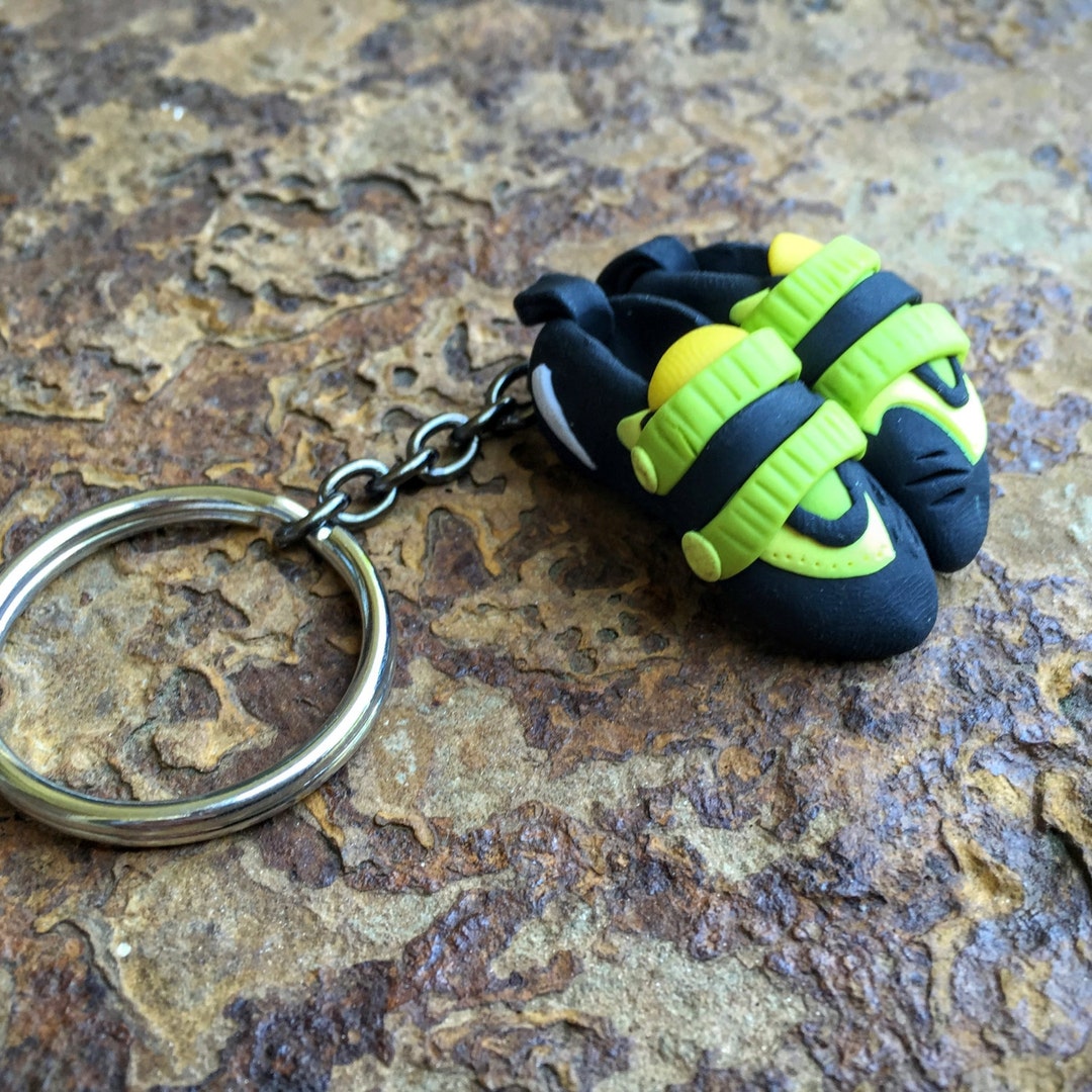 Custom Handmade Rock Climbing Shoe Keychain | Personalized Climbing ...