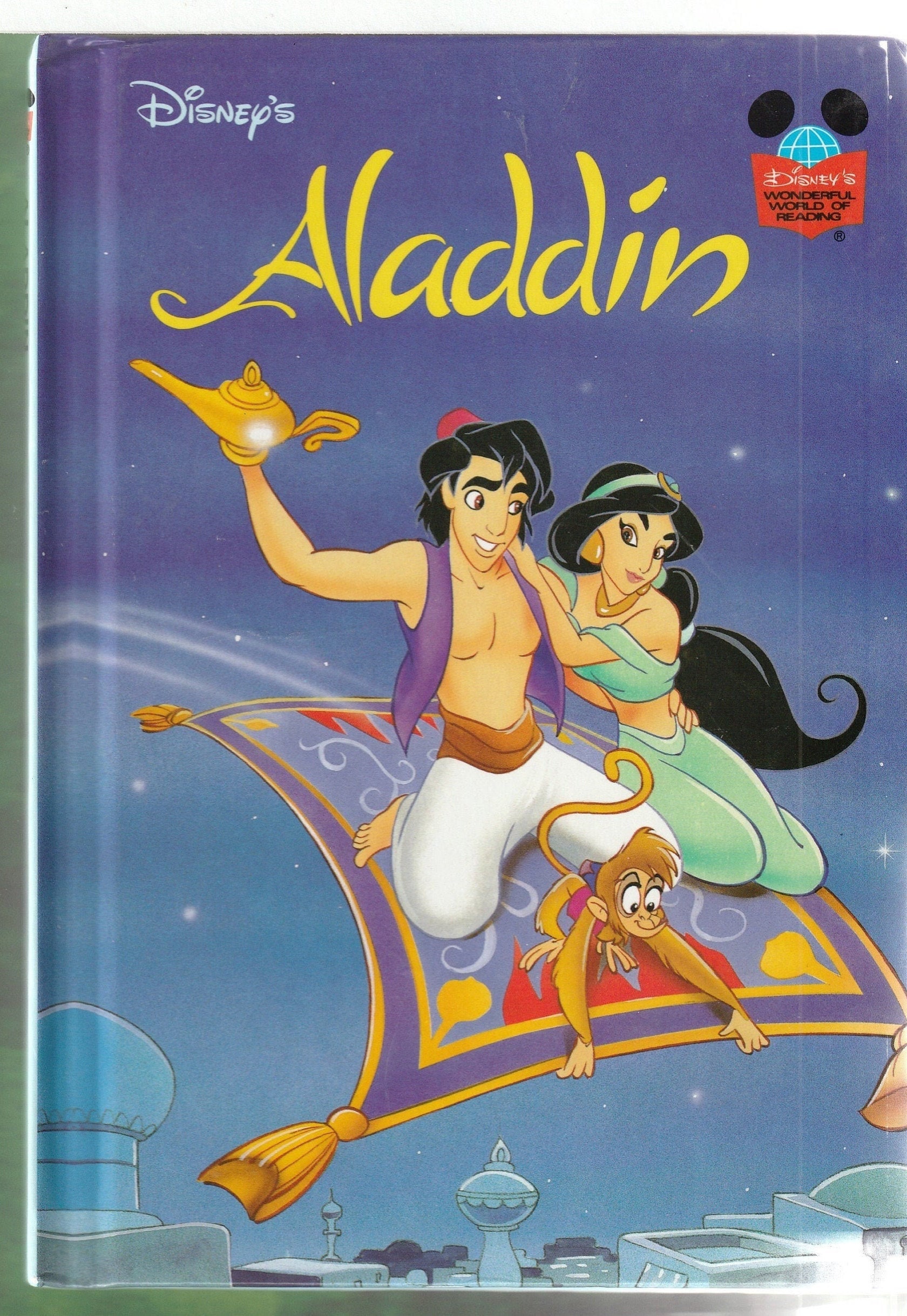 Walt Disney's Aladdin Disney's Wonderful World of Reading c 1993 ...