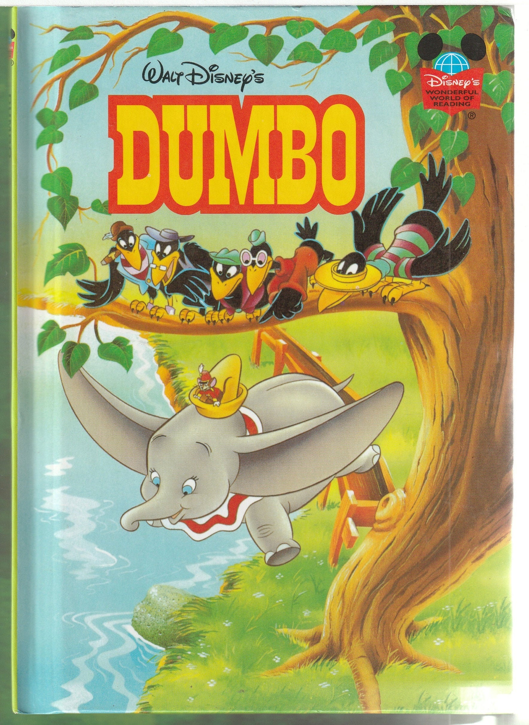 Walt Disney's Dumbo Disney's Wonderful World of Reading c 1996 Vintage ...