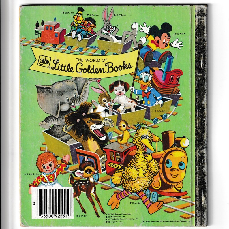 Grover's Own Alphabet CTW Sesame Street Little Golden Book c 1978 ...