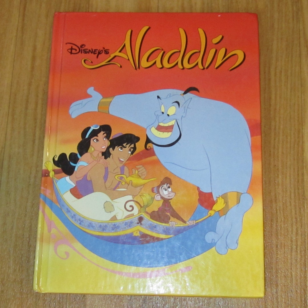 Aladdin Disney Mouseworks HC (c) 1992 Hardcover Book - Etsy