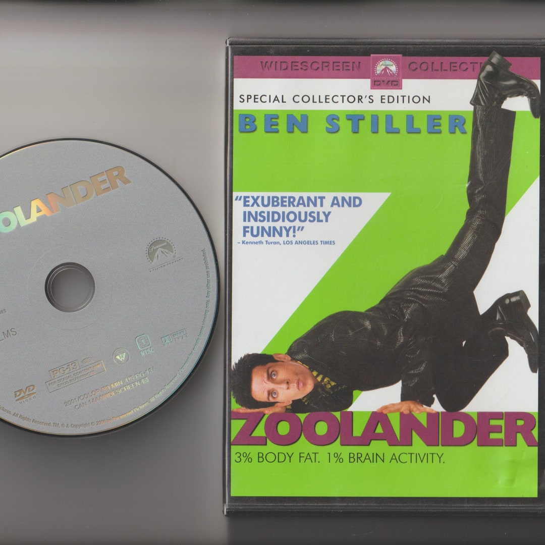 Zoolander DVD Special Collector's Edition (2001) Ben Stiller, Owen ...