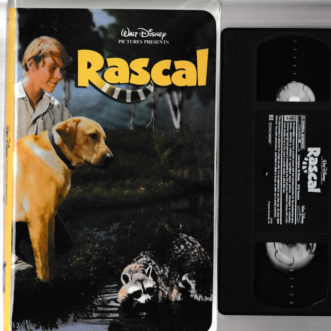 Rascal Walt Disney Pictures 1969 VHS Movie Racoon - Etsy
