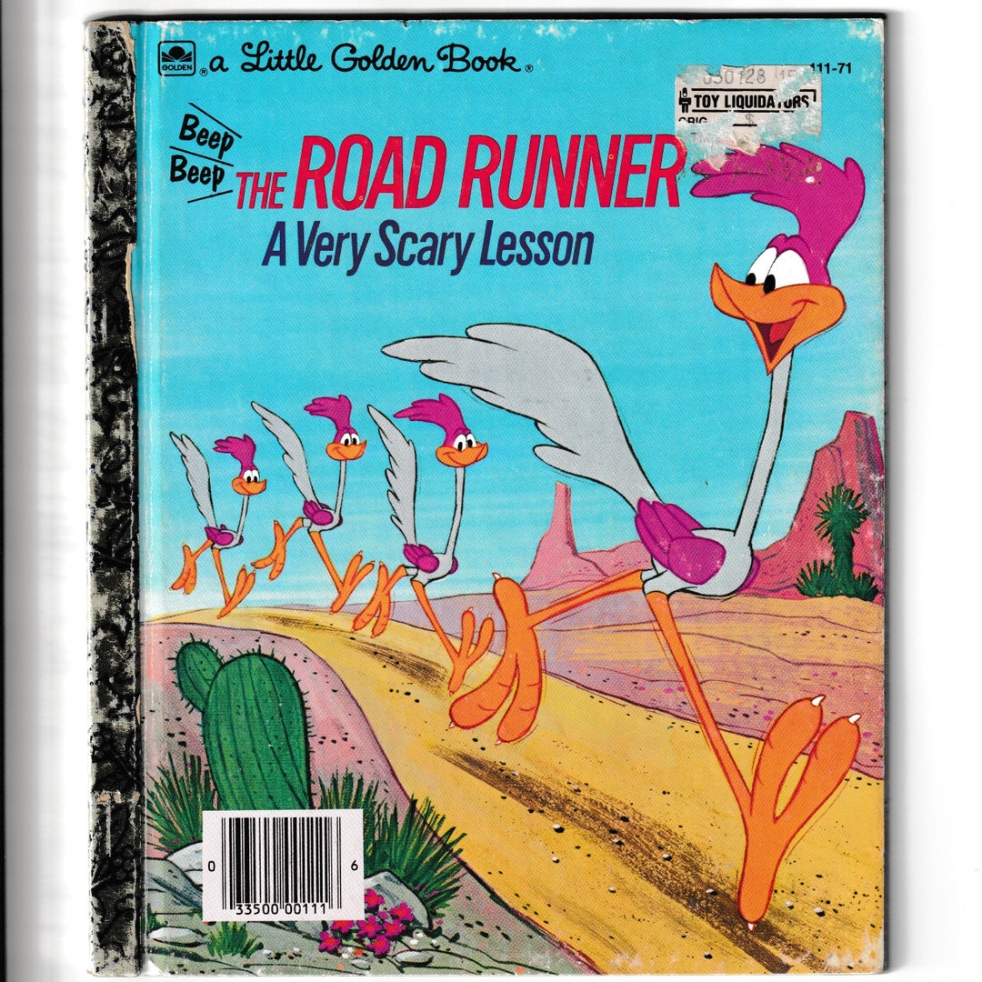 Beep Beep the Road Runner A Very Scary Lesson Little Golden Book ...