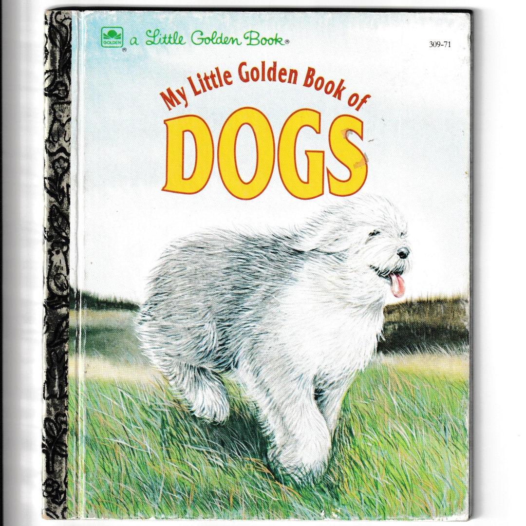 My Little Golden Book of DOGS Little Golden Book (c) 1992 Vintage Read ...
