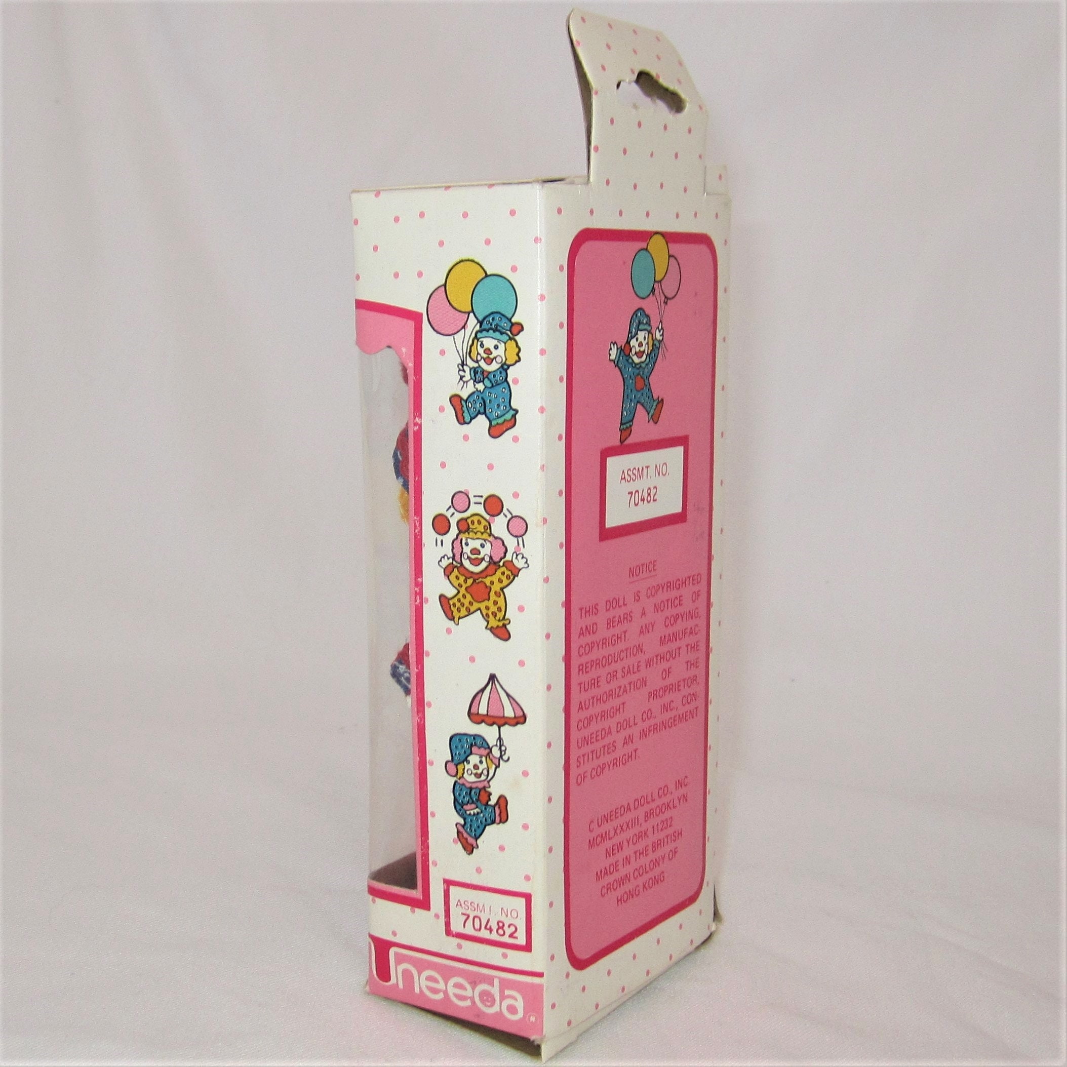 Pee Wee Clowns by Uneeda (c) 1983 Assmt. No. 70482 - Etsy