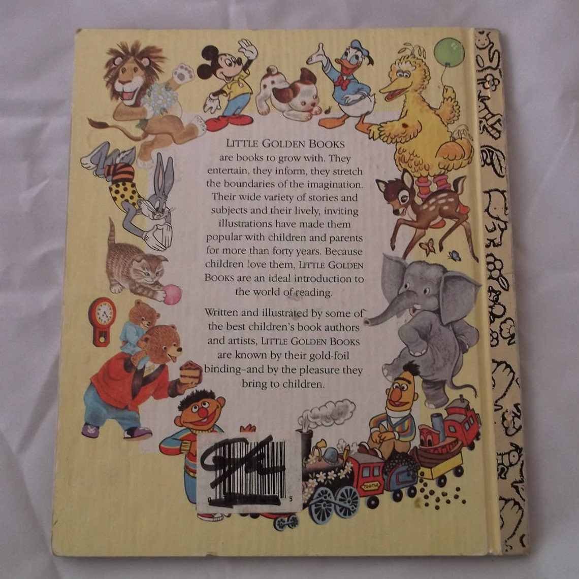 CTW Sesame Street GROVER Takes Care of BABY Little Golden Book c 1991 ...