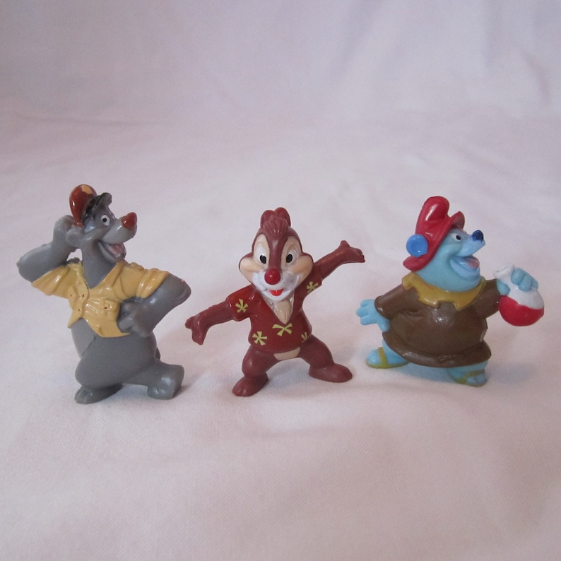 Disney Afternoon Figurines Vintage 1991 Kelloggs Cereal - Baloo ...