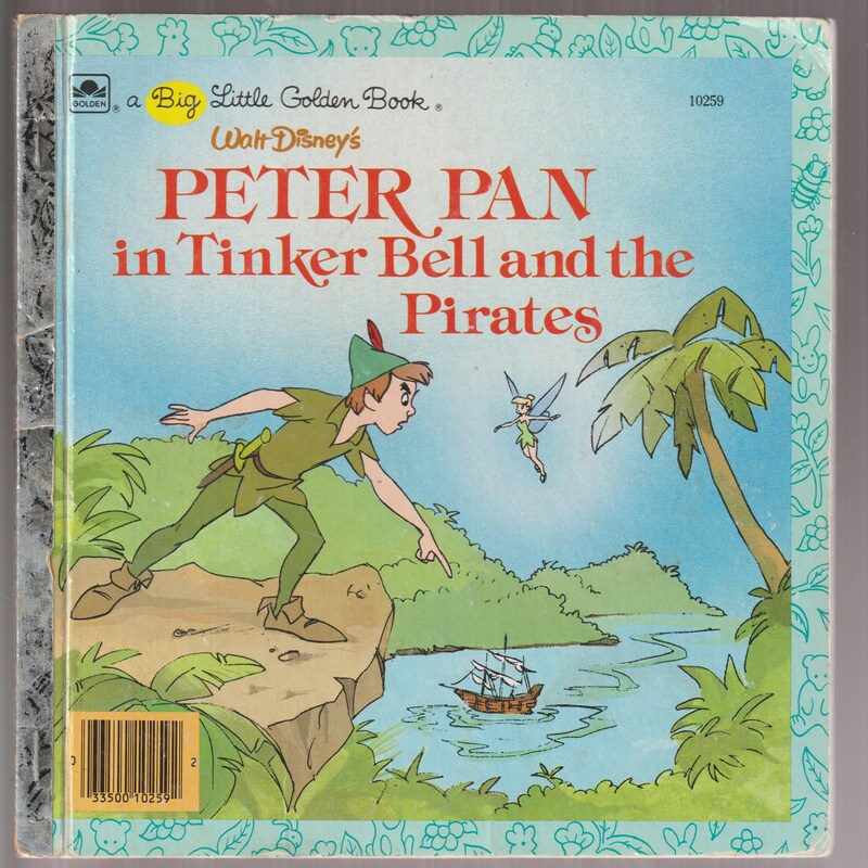 Peter Pan Golden Book - Etsy