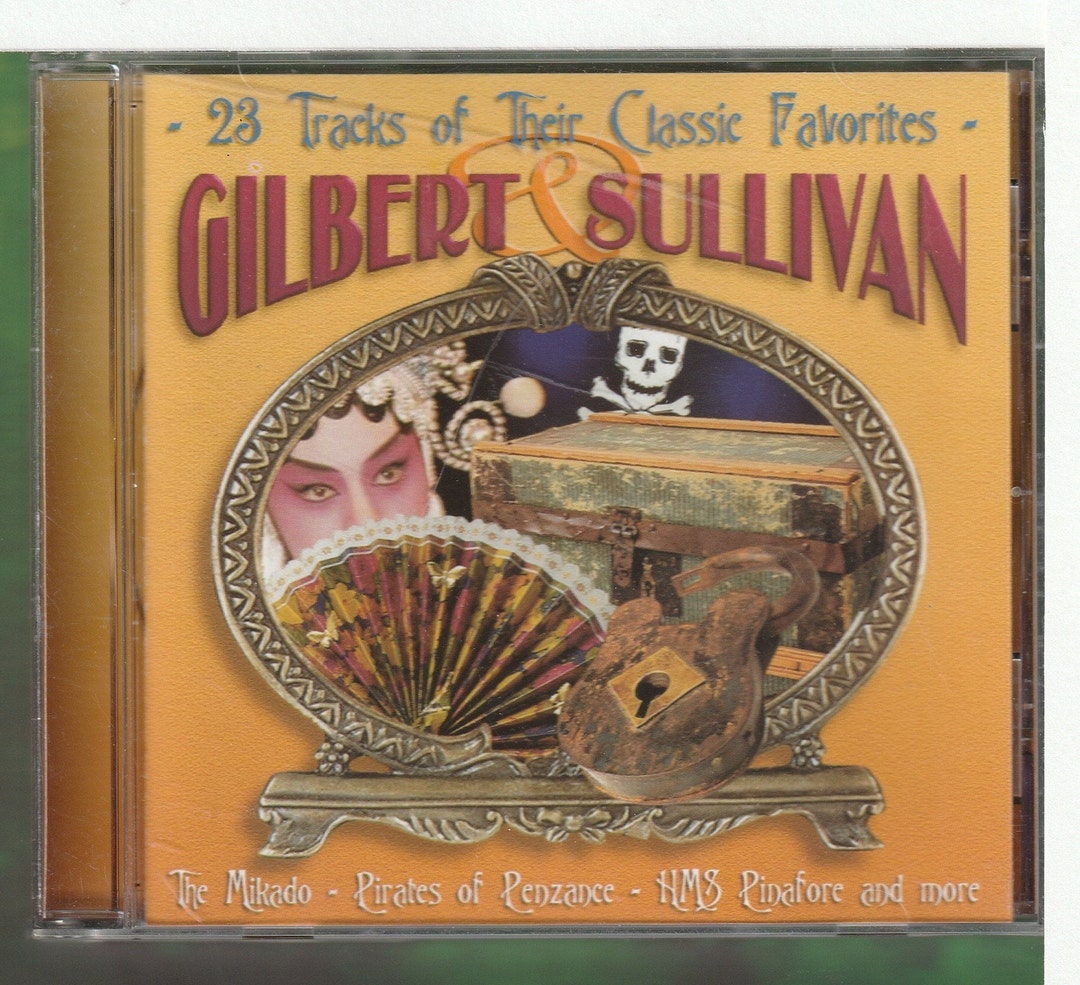Gilbert & Sullivan CD 23 Tracks of Their Classic Favorites - Etsy